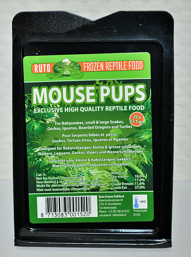 Baby Muis 1-2 Gr. X 25 (MOUSEPUPS 1-2 GR. X 25) – Heevis