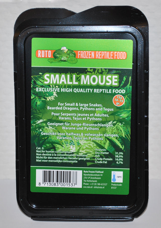 Halfwas Muis 10-15 Gr X 15 (SMALL MOUSE 10-15 GR X 15) – Heevis