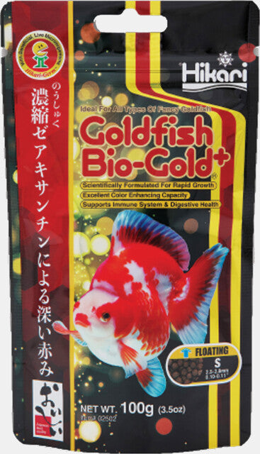 HIKARI GOLDFISH BIO-GOLD DRIJVEND S 100 GRAM – Heevis