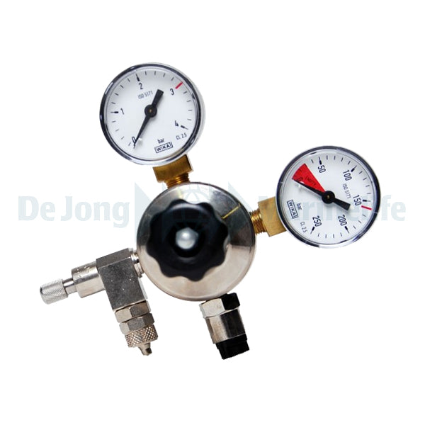 CO2 pressure regulator + fine adjustment – Heevis