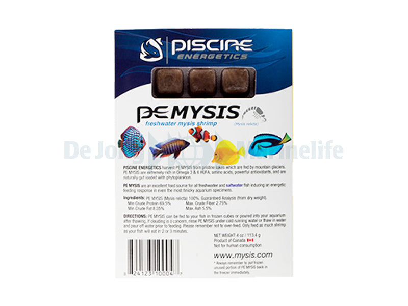 PE Mysis Frozen Blister Packages - 113 g – Heevis