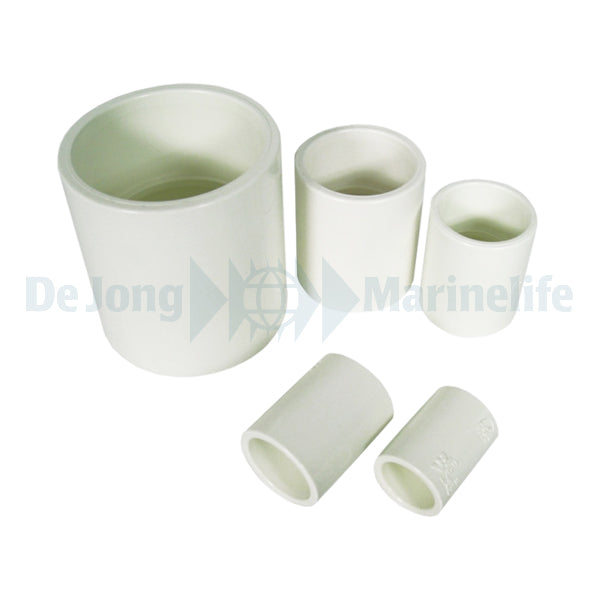PVC pipe socket/ bushing Ø 40 mm white – Heevis