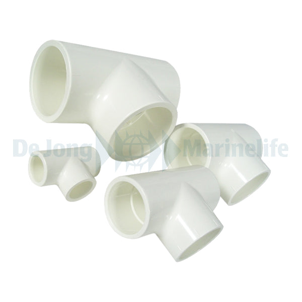 PVC T-piece Ø 32 mm white – Heevis